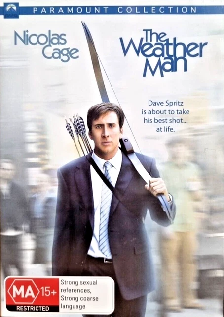 THE WEATHER MAN (DVD, 2005) Nicolas Cage, Michael Caine, Region 4 - New ...