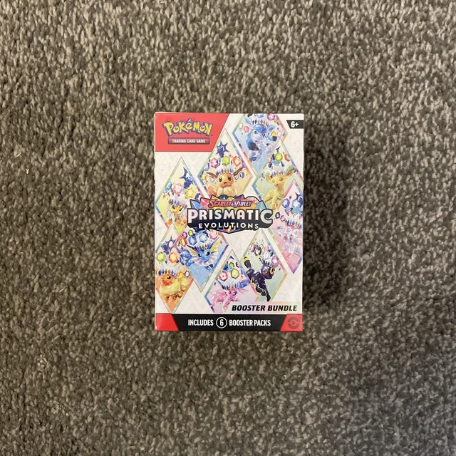 POKÉMON TCG SCARLET and Violet Prismatic Evolutions Booster Bundle ...