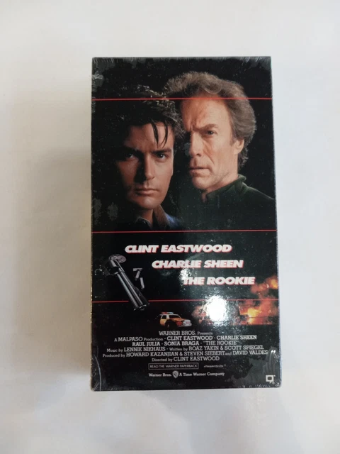 THE ROOKIE (1991) VHS Clint Eastwood, Charlie Sheen, Brand New Factory Sealed £3.94 - PicClick UK