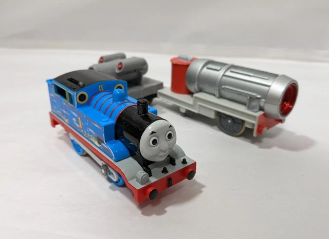 THOMAS & FRIENDS Plarail Trackmaster Thomas the Chaser Set & Jet Engine ...