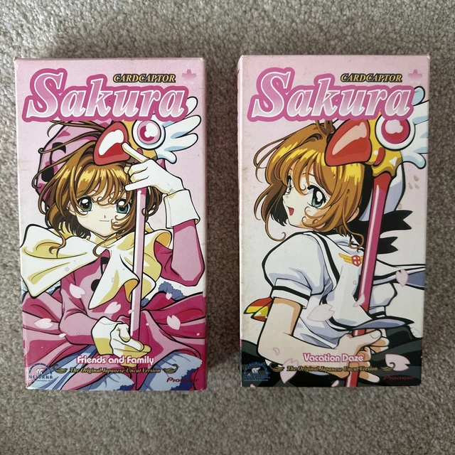 CARDCAPTORS SAKURA VHS Uncut Japanese Subtitled - Vol 5 & Vol 6 £40.02 ...
