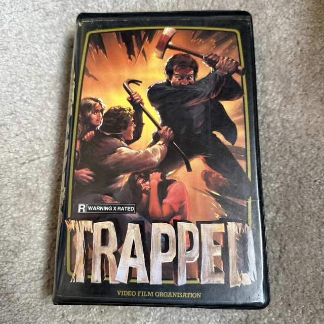 RARE PRE CERT Trapped VHS Video Big Box £16.15 - PicClick UK