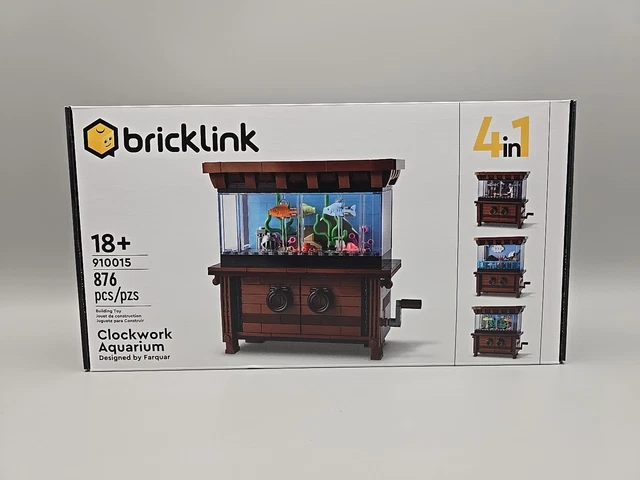 LEGO BRICKLINK DESIGNER Program: Clockwork Aquarium (910015) New Sealed ...