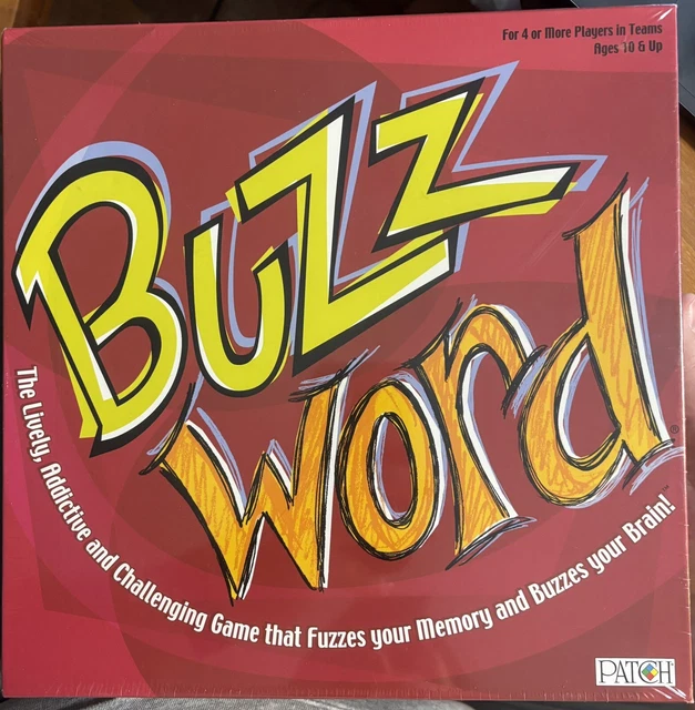 BUZZ WORD FAMILY Fun Board Game By Patch 2003 SEALED NEW $19.98 - PicClick