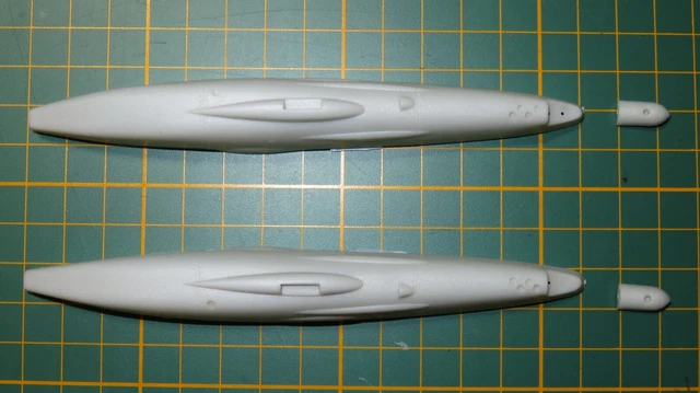 AIRFIX 18003 HARRIER GR.3/AV-8A gun pod components for 1:24 SPARE PARTS ...