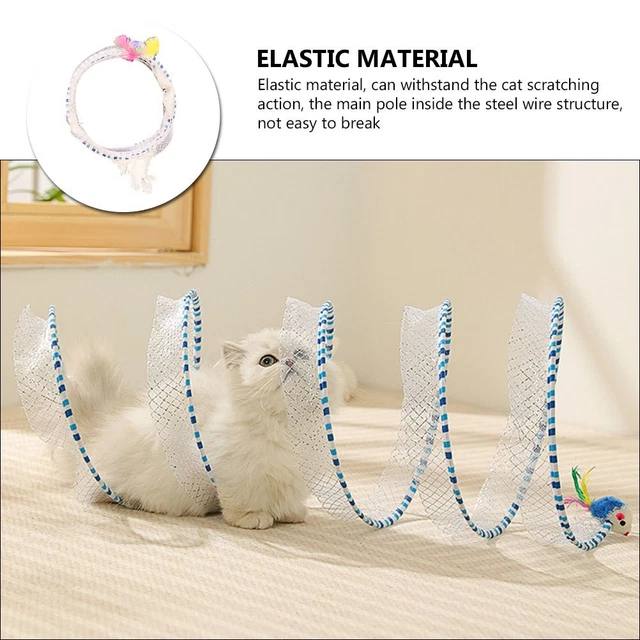 INTERACTIVE CAT TOYS Play Tunnel Car Tunnels for Indoor Cats Enrichment ...