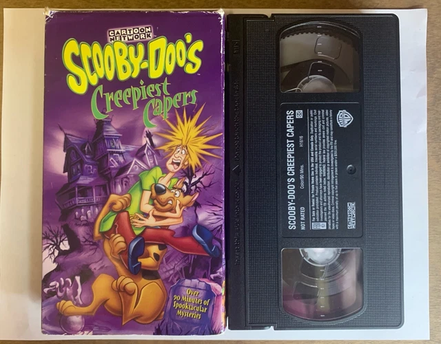SCOOBY-DOO'S CREEPIEST CAPERS - VHS (2000, Cartoon Network, Warner Bros ...