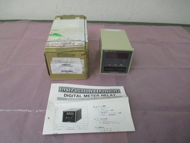 TSURUGA 3311-11 DIGITAL Meter Relay, Thermo Sensor, TEL CT051-000370-1 ...