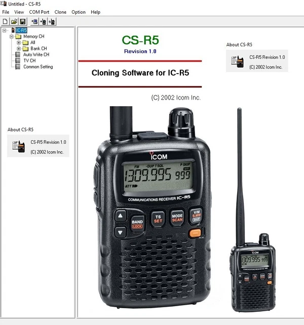 Icom Ic R5 Programming Software FOR SALE! - PicClick