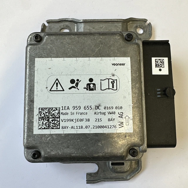 VW/SKODA/SEAT AIRBAG ECU Control Module 1EA959655DC - No Crash Data £94 ...