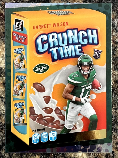 JETS GARRETT WILSON 2022 Donruss Crunch Time SP New York EUR 22,20 ...