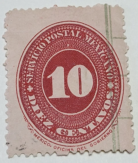 10 CENTAVOS Mexico 1886 Stamp [My Ref D 4] Aa $3.99 - PicClick CA