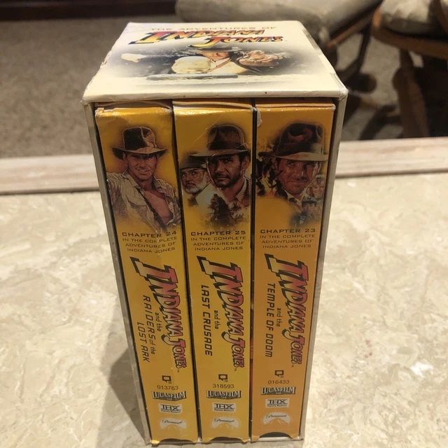 Indiana Jones Vhs Tapes Complete Adventures Of Indiana – NQQA