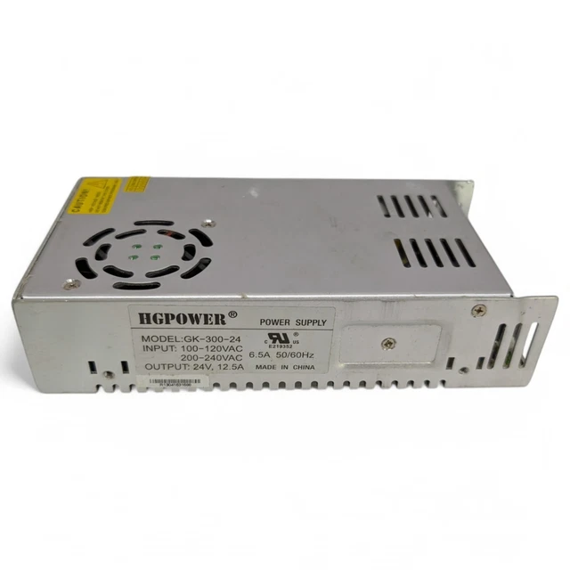 HGPOWER GK-300-24 POWER Supply 24V 12.5A 300W AC-DC Switching PSU $94. ...