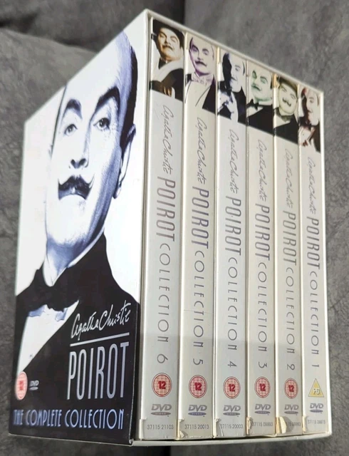 POIROT - AGATHA Christie's Poirot - Complete Collection: FREE DELIVERY ...