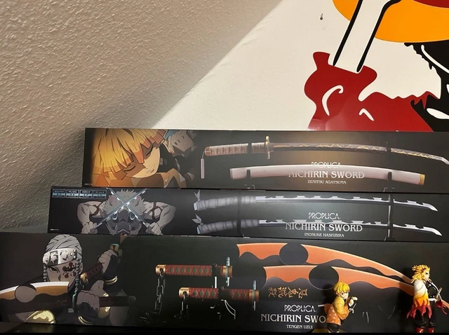 NICHIRIN SCHWERTER (TENGEN Uzui) - Demon Slayer 1/1 Proplica Bandai ...