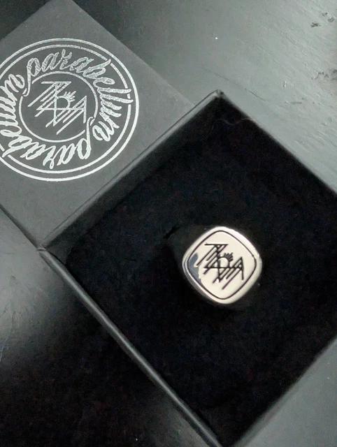SLEEP TOKEN X Parabellum LDN Limited edition Silver ring Size Small £ ...