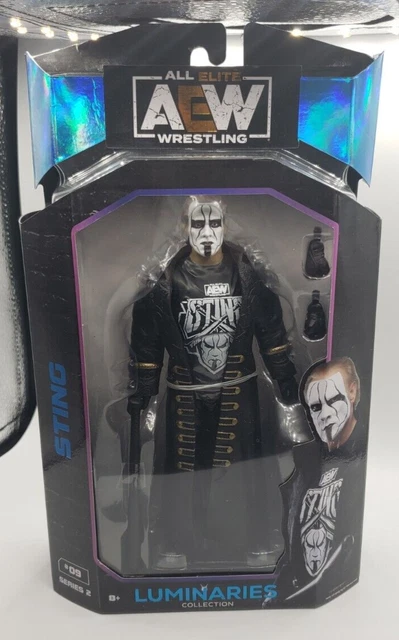 FIGURINE ARTICULÉE JAZWARES Sting Unmatched Luminaries Collection Series 2 #09 EUR 32,26 ...