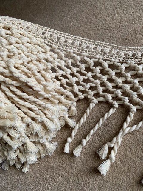 8 METRES MACRAME Cotton 10” Sewing Trim Bnwot £42.00 - PicClick UK