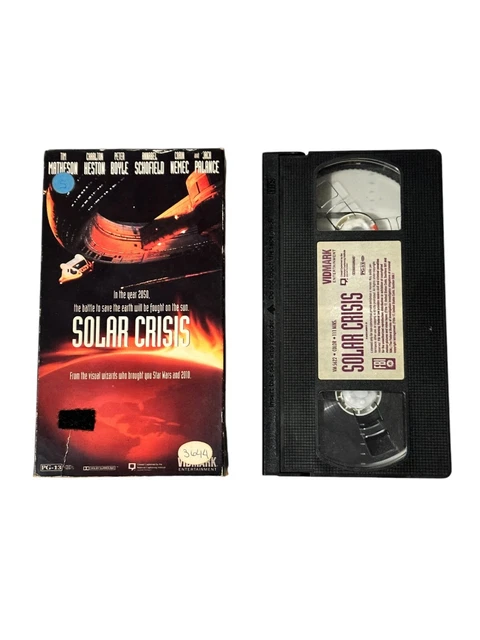 SOLAR CRISIS VHS 1992 Charlton Heston £2.93 - PicClick UK