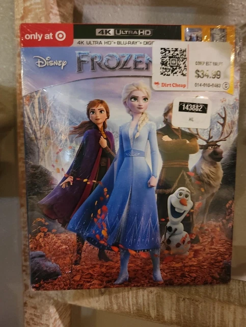 DISNEY'S FROZEN II (2020) 4K UHD+ Blu-ray +Digital Code TARGET ...