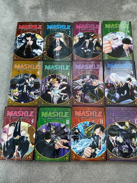 MASHLE MAGIC AND Muscles Manga Book Bundle Volumes 1-12 £70.00 ...