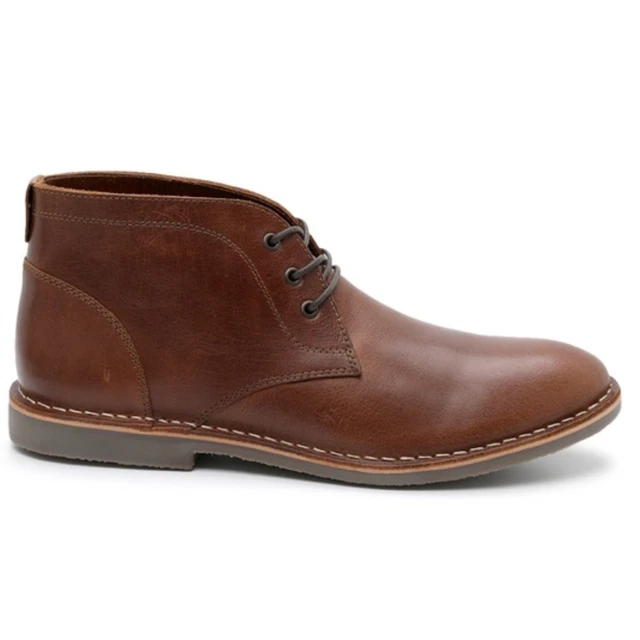 CROWN VINTAGE MEN Casper Chukka Boots 9.5 Cognac Tan NWT Lace Up Oxford ...