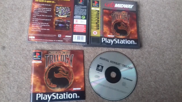 MORTAL KOMBAT TRILOGY Ps1 Ps2 Ps3 Console Game +Manual, Disc, Both ...