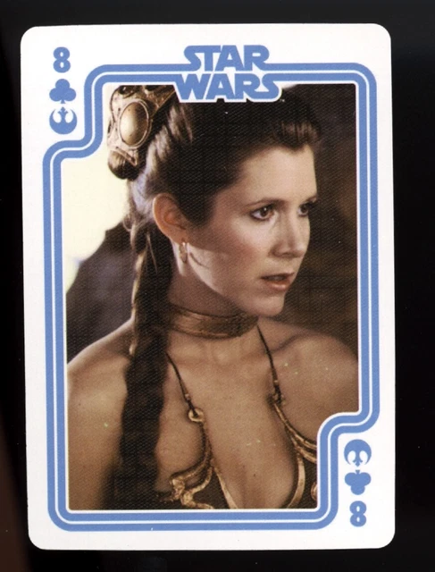 Princess Leia Slave Girl Jabba The Hutt Return Of The Jedi Playing Card 8469
