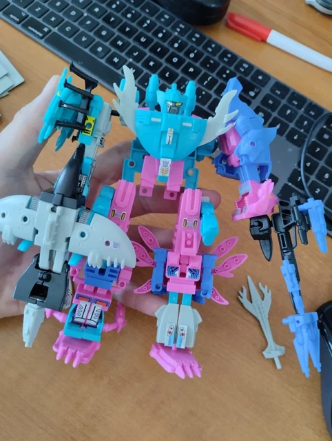 JAPANESE TRANSFORMERS SEACONS Kabaya Mini Piranacon Set Complete 6/7 ...