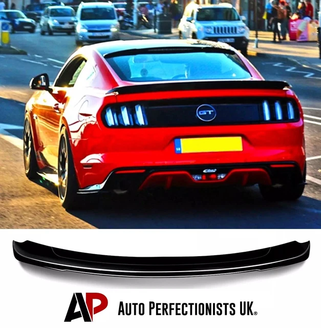 FORD MUSTANG GT Style Gloss Black Rear Boot Spoiler Wing Lip Body Kit ...