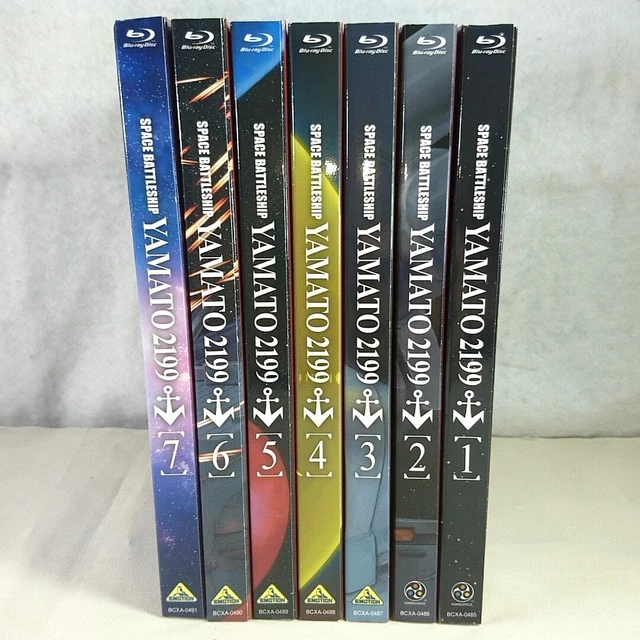 STAR BLAZERS SPACE Battleship Yamato 2199 - Part One to Seven set box Blu-ray £141.80 - PicClick UK
