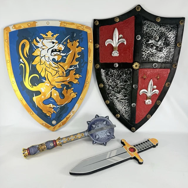 LIONTOUCH SHIELD SWORD Coat of Arms Medieval Foam Dress Up Cosplay ...