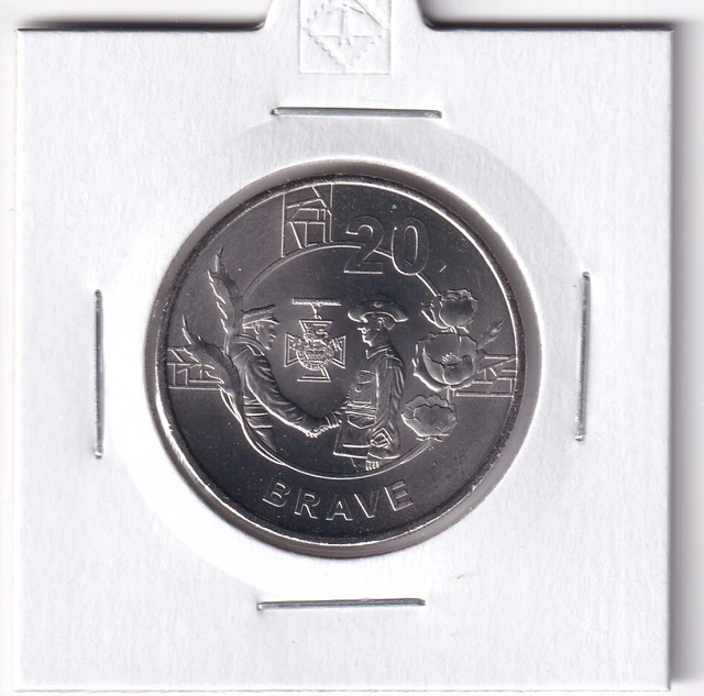 AUSTRALIAN: 2018 20 Cent 100 Years Of Anzac Knowledgeable Coin In 2X2 ...