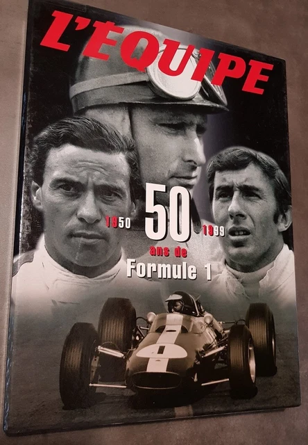 COFFRET L'EQUIPE 1950-1999 50 Ans De Formule 1 EUR 20,00 - PicClick FR