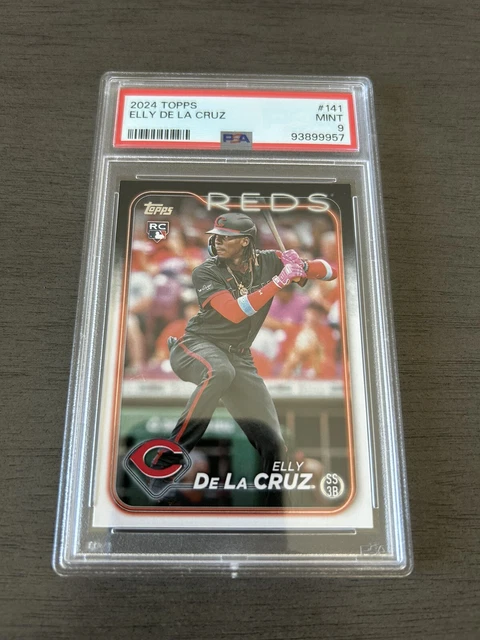ELLY DE LA CRUZ 2024 Topps Series #141 (RC) PSA 9 MINT ️ REDS EUR 0,91 - PicClick IT