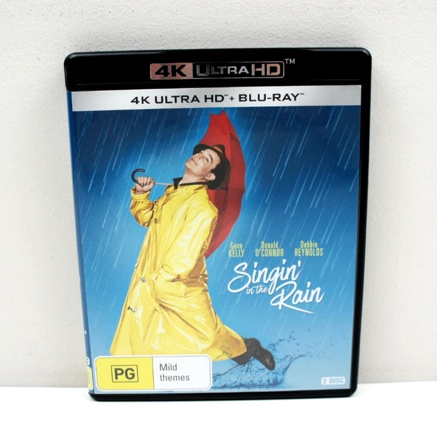 SINGIN' IN THE Rain 4K UHD + Blu Ray 1952 Gene Kelly Region All - Free ...