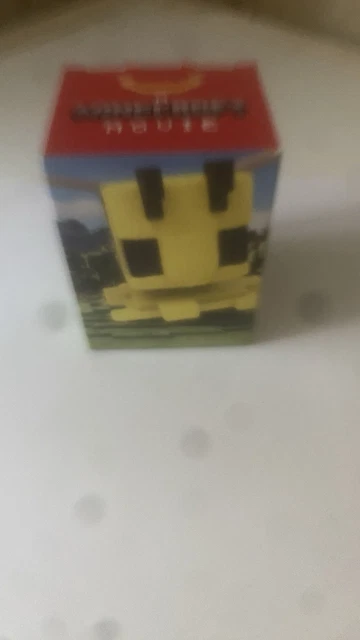 MCDONALD’S MINECRAFT HAPPY Meal Toys Bumblebee 2025 A Minecraft Movie ...