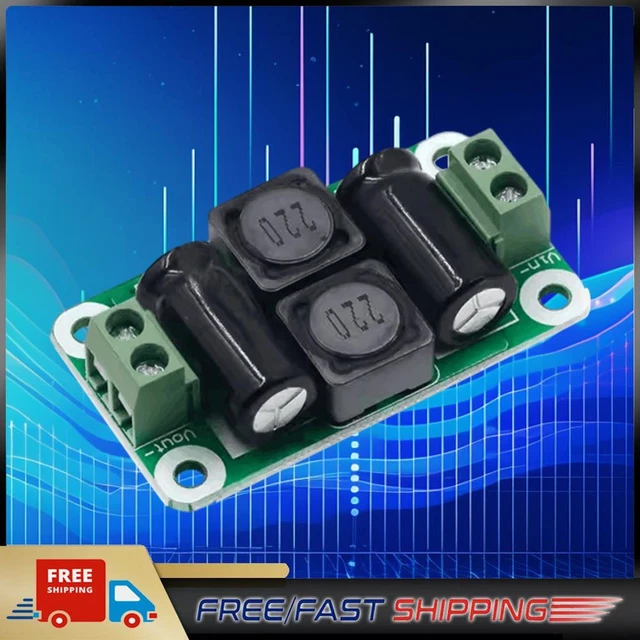 DC POWER FILTER Board Class D Power Amplifier Module EMI Suppression(4A ...