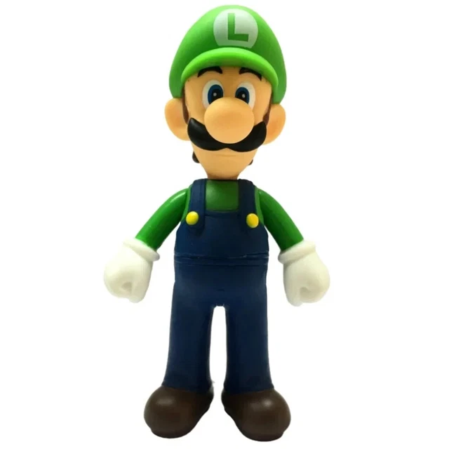 LUIGI SUPER MARIO Bros Nintendo Toy Collection Action Figure - NEW £20. ...