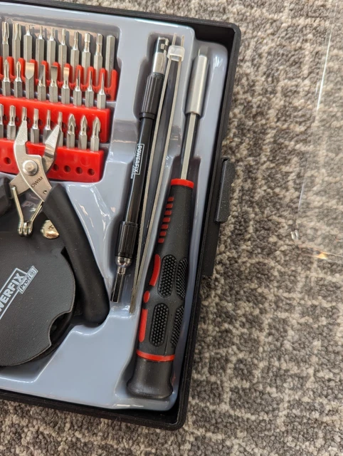 POWERFIX PROFI HG01476 Precision Screwdriver Set 35 Piece New In Flip ...