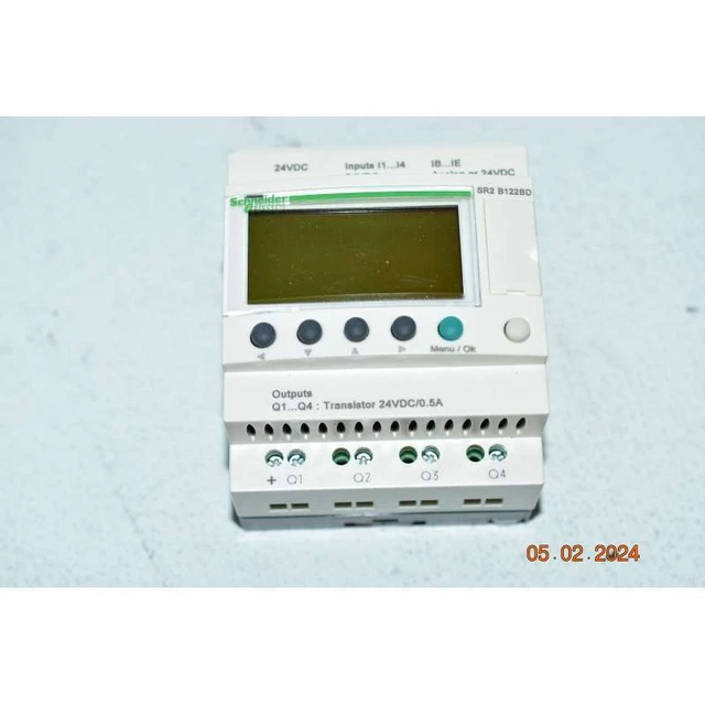 ZELIO SR2B122BD 24 Vdc 12I / Ou Rele Programmable Schneider EUR 82,62 ...