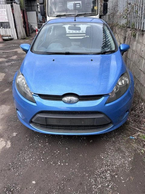 FORD FIESTA MK7 Pre Facelift Front Bumper Vision Blue £150.00 - PicClick UK