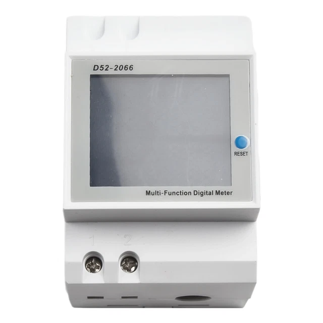 HIGH PRECISION ENERGY Meter with Current Transformer 100A DIN Rail ...