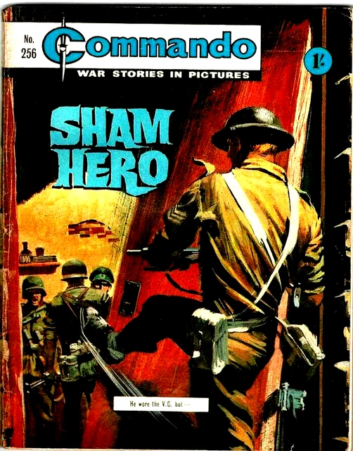 RARE VINTAGE 1967 Commando Comic No. 256 'Sham Hero' - Very Good ...