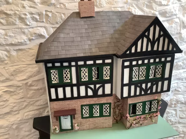 Tudor Style Hobbies Fully Furnished Dolls House £149 00 Picclick Uk