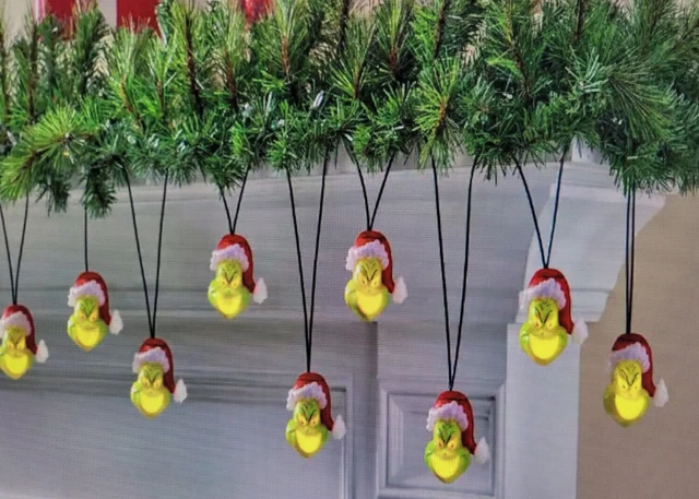 DR. SEUSS GRINCH Light Up Flashing Christmas Tree Lights Sings Your A ...