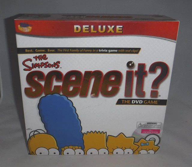 THE SIMPSON'S SCENE It Game Deluxe 2009 Complete £8.70 - PicClick UK