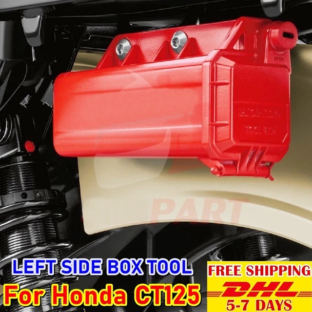 T12 LEFT SIDE Tool Box For Honda Ct125 125 Trail Motorcycle Hunter Cub ...