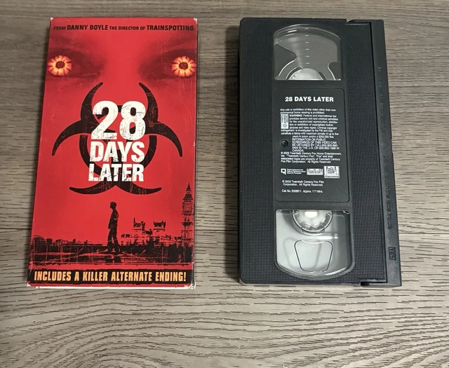 28 DAYS LATER VHS Tape Alternate Ending 2003 Horror Rare £31.09 ...